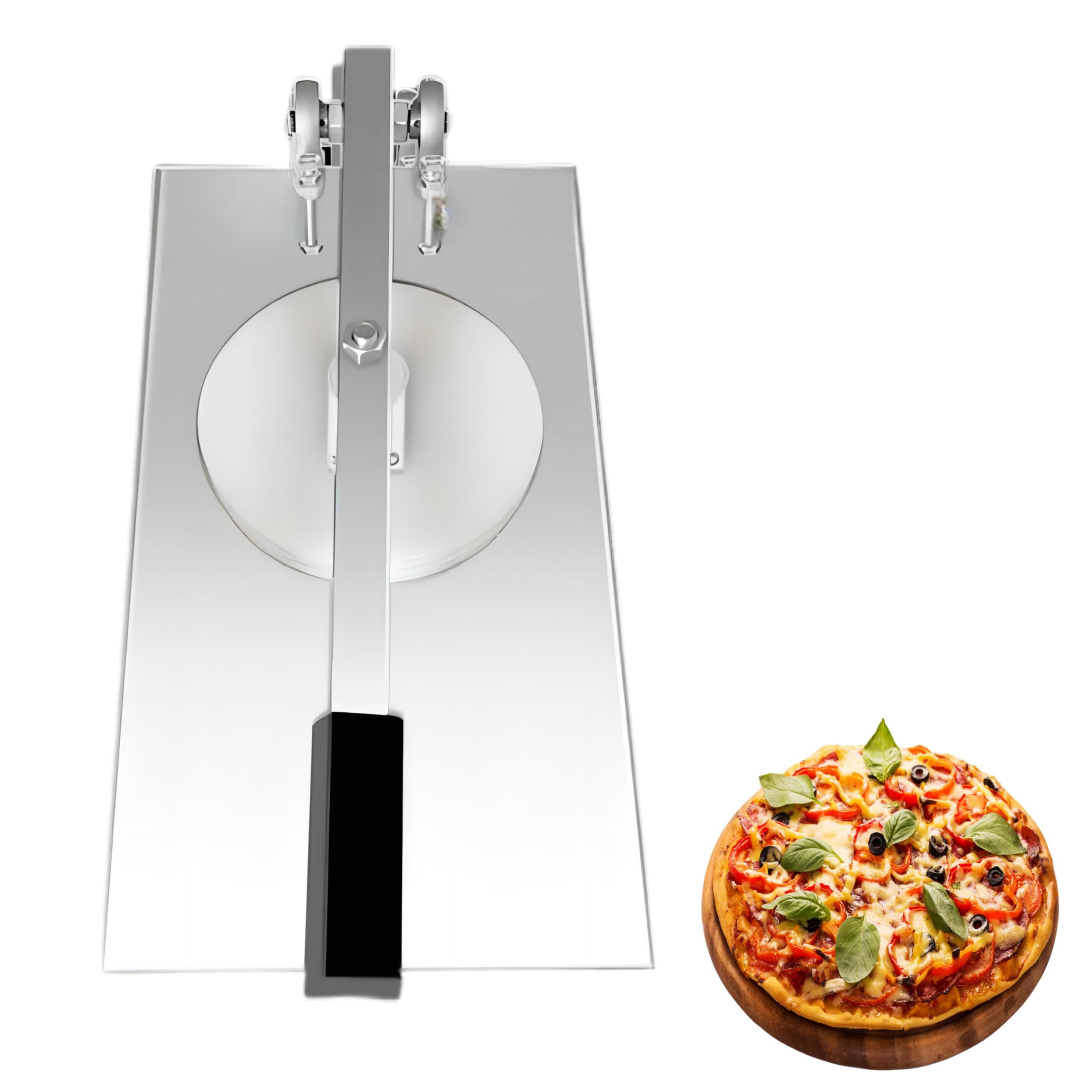 Manual Pizza Dough Press Machine, 7.87inch/ 20cm Dough Sheeter Machine ...