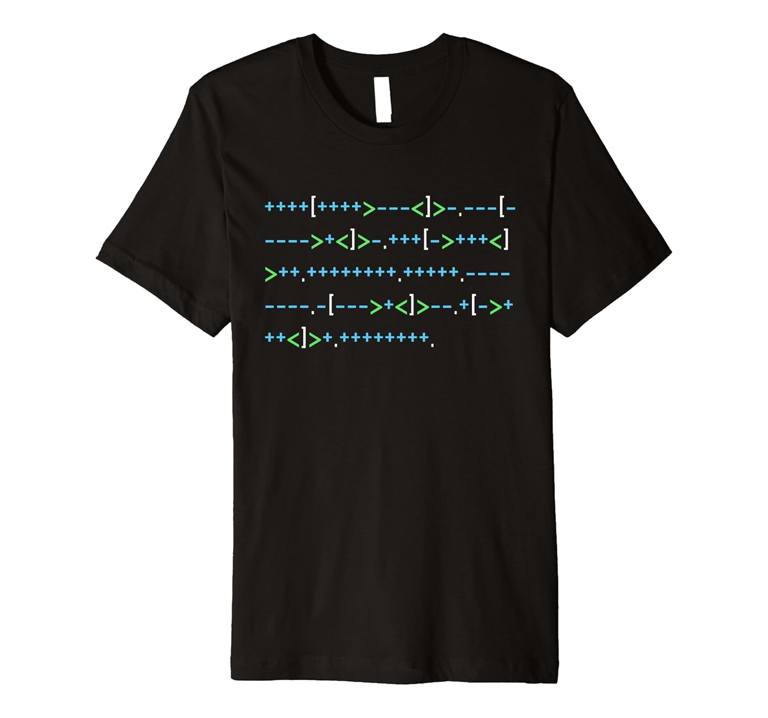Computer Science Shirts, Brainfuck, Programming, Premium Tee-4LVS ...