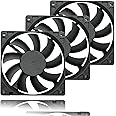 Amazon.com: 80mm 80x80x15mm Case Fan 4-Pin PWM 800-2200RPM - Ultra Slim ...