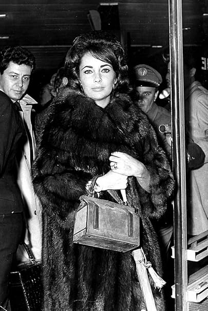 Elizabeth Taylor wearing a fur coat Photo Print (8 x 10): Buy Online at ...