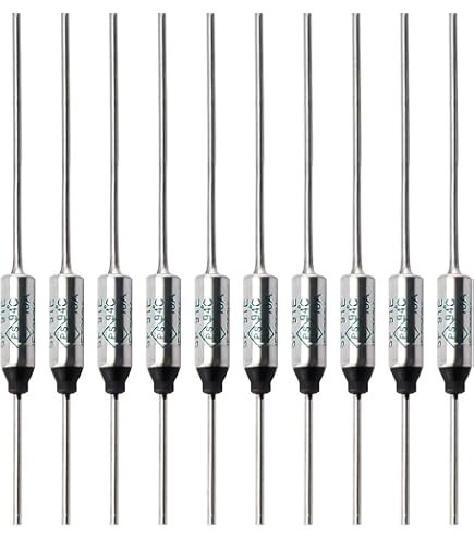 Electrical Safety Cutoff 10A 250V Thermal Fuse Cut-Off - 205C ...