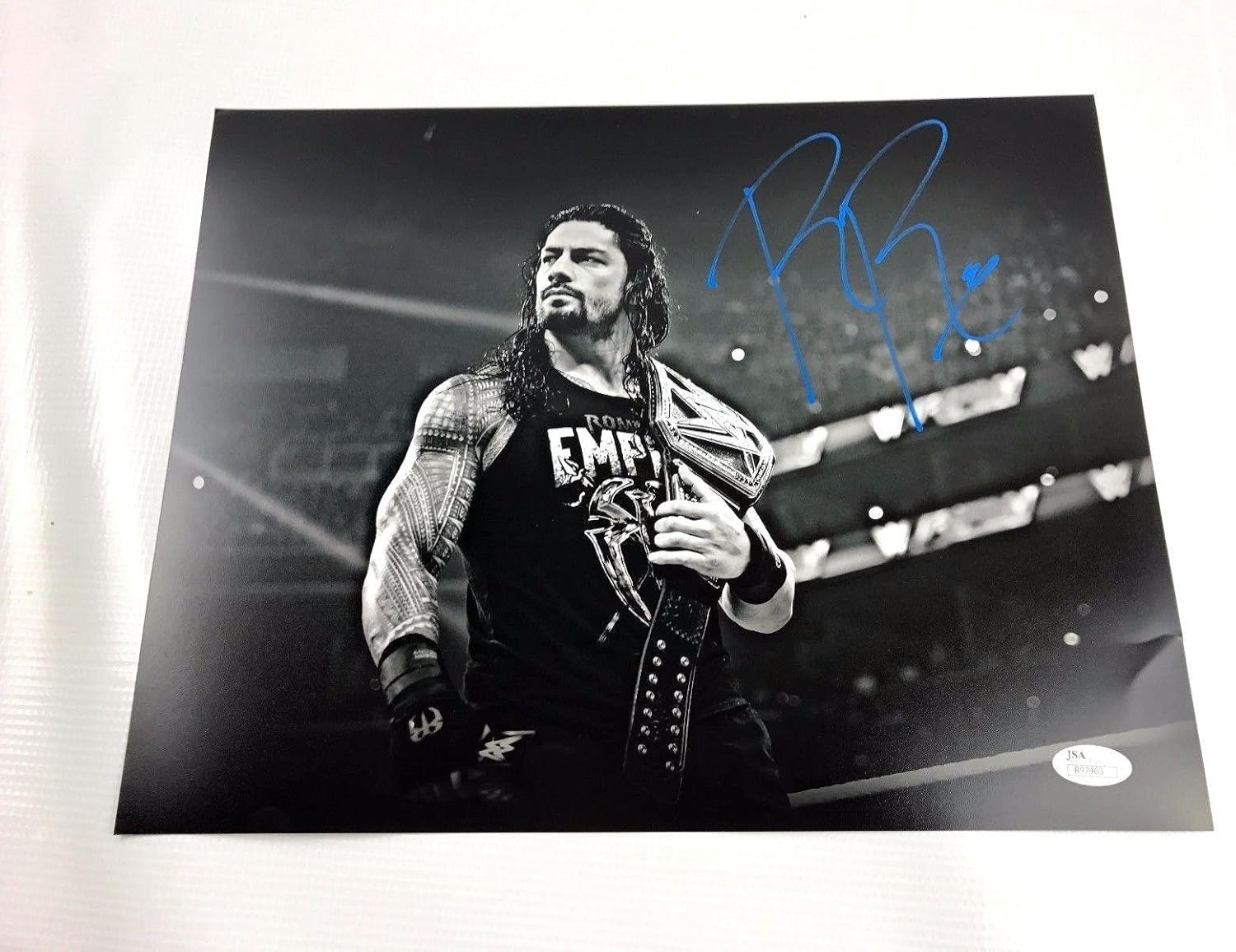 Amazon.com: Roman Reigns Autograph WWE 11X14 Picture SIGNED Photo The ...