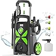Amazon.com : Electric Pressure Washer, SWIPESMITH 2800 Max PSI 2.4 GPM ...