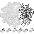 Amazon.com: Hicarer 100 Pack R-Type Cable Clips Light Clips Wire Cable ...