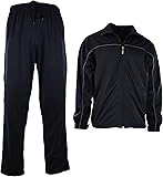 KingSize Men's Big & Tall Colorblock Velour Jogset at Amazon Men’s ...