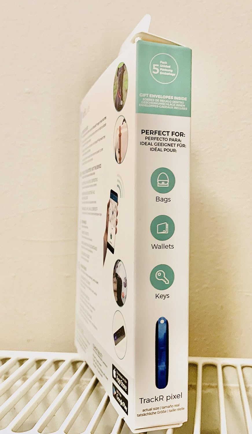 TrackR Pixel – Bluetooth Tracker 5-PA – BigaMart