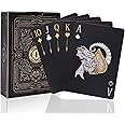 Amazon.com: WJPC Easy Shuffling Plastic Waterproof Playing Cards ,Cool ...