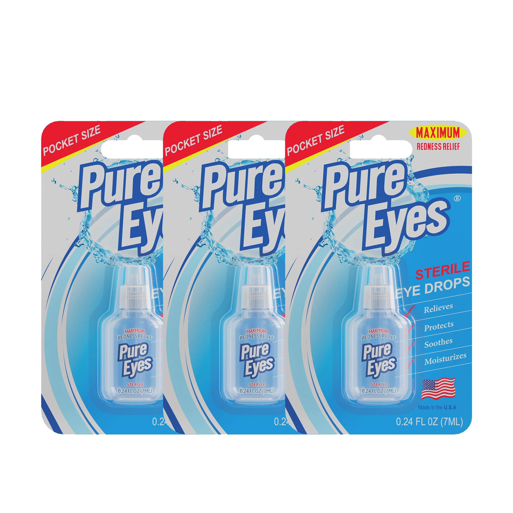 Mua Pure Eyes Redness Relief Eye Drops | Advanced Lubricating Formula ...