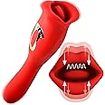 Amazon.com: LICKGASM Kiss and Tell Pro Dual-Ended Kissing Vibrator for ...