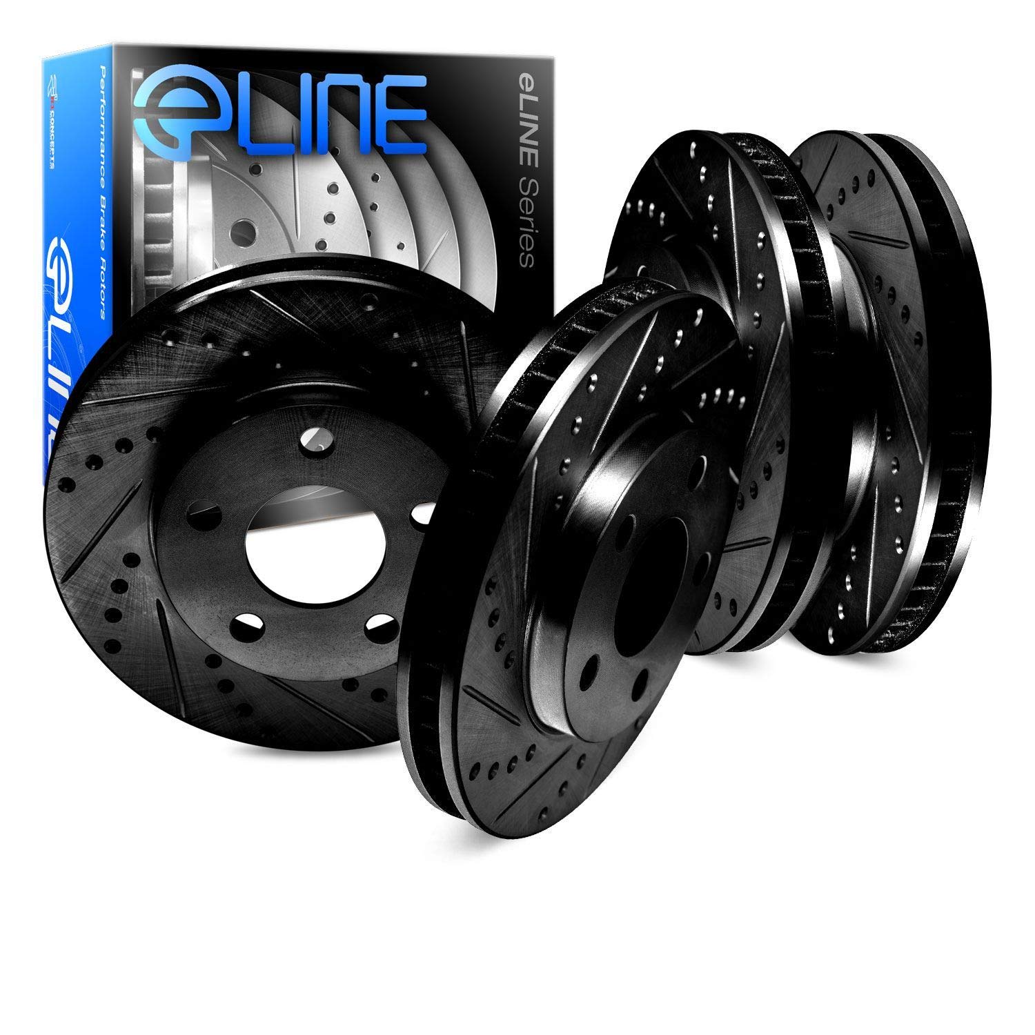 R1 Concepts Front Rear Disc Brakes Rotors Kit| Front Rear Brakes Rotors ...