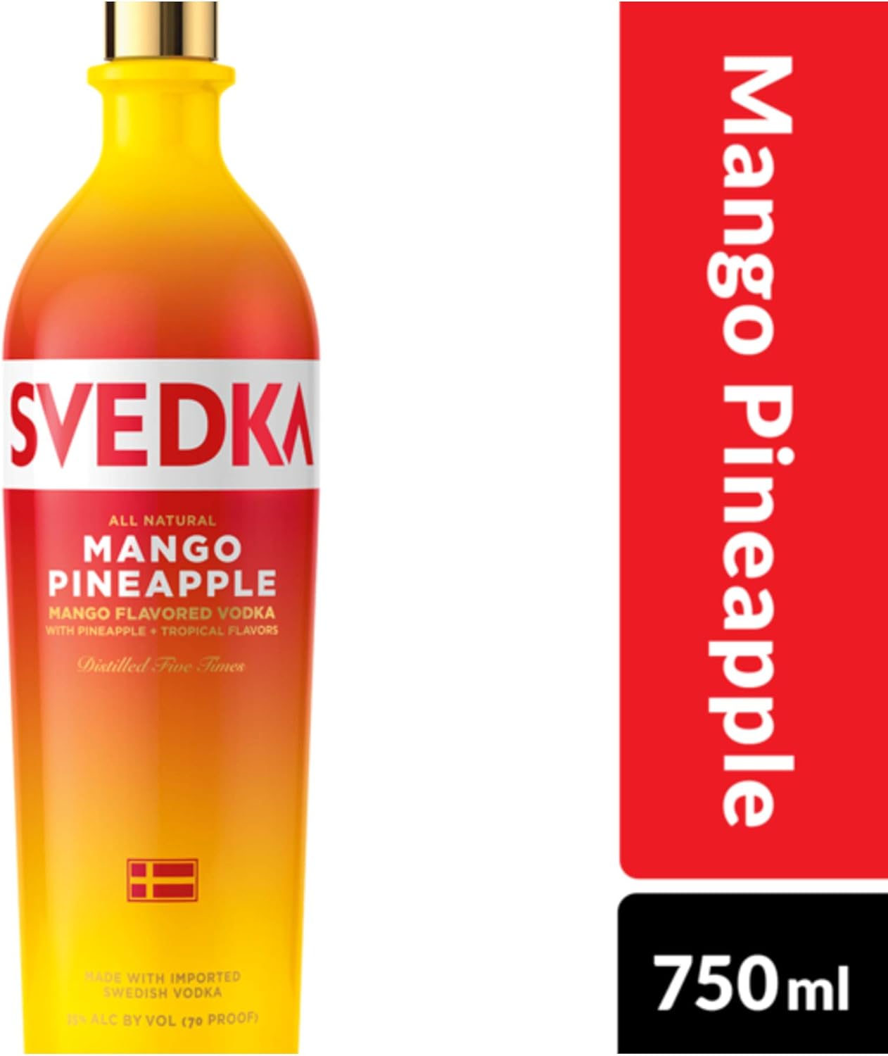 Amazon.com: SVEDKA Mango Pineapple Vodka, 750 ml bottle, 70 Proof ...