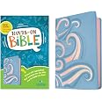 NLT Hands-On Bible for Kids, 3rd Edition (Periwinkle Pink Waves ...