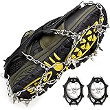 Amazon.com : Crampons Ice Cleats Traction Snow Grips for Boots Shoes ...