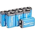 Amazon.com: Amazon Basics 8-Pack 9 Volt Lithium High-Performance ...