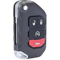 Amazon.com: Keyless Entry Remote Key Fob, Smart Proximity Replacement Remote Control Key for ...