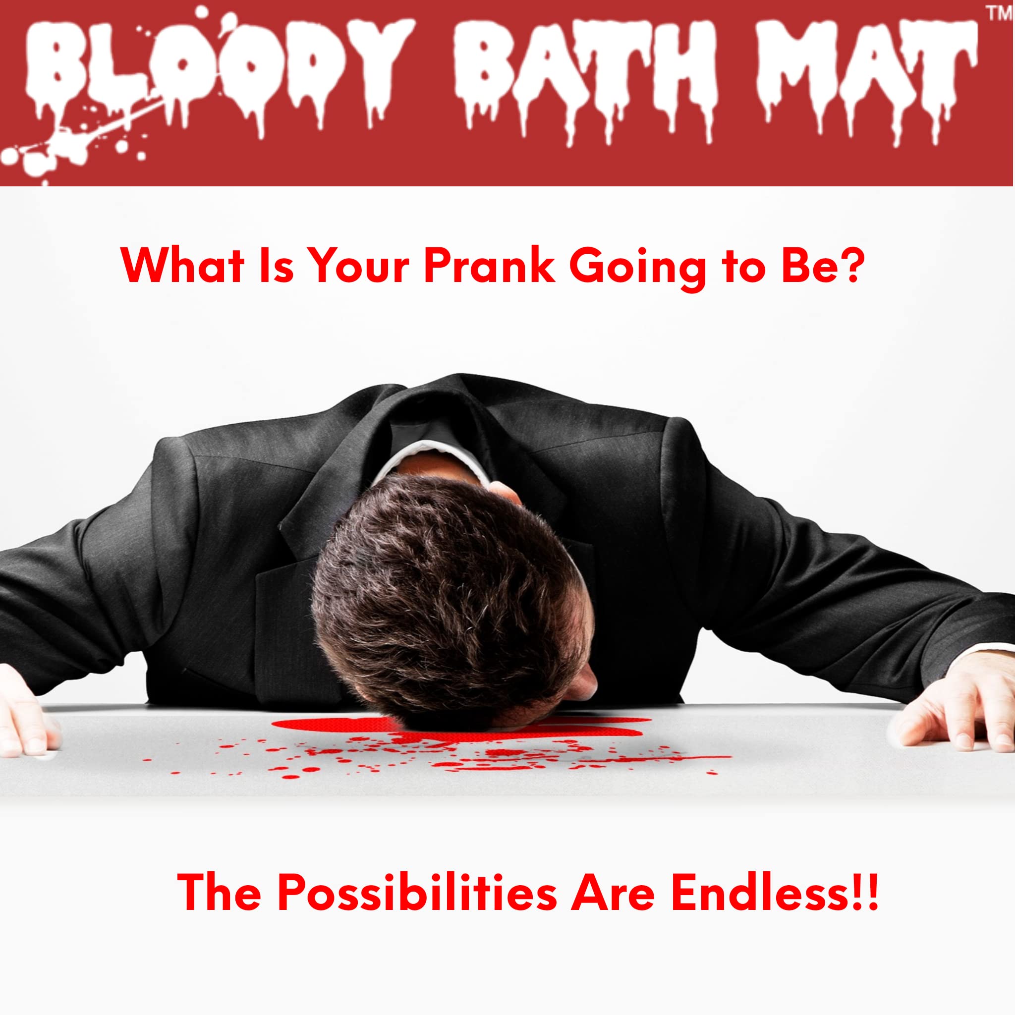 Mua IntroWizard The Original Bloody Bath Mat - The Official and ...