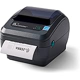 Zebra - GK420t Thermal Transfer Desktop Printer for Labels, Receipts, Barcodes, Tags, and Wrist ...
