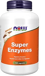 NOW Super Enzyme Capsules, 180 Count : Amazon.ca: Health & Personal Care