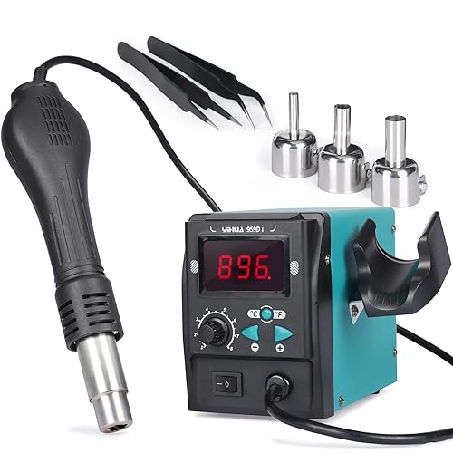 YIHUA 959D I Digital Hot Air Rework Station for SMD Reflow Soldering ...