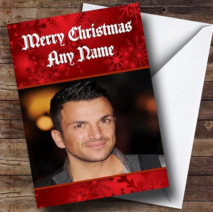 Peter Andre Personalised Christmas Card: Amazon.co.uk: Office Products