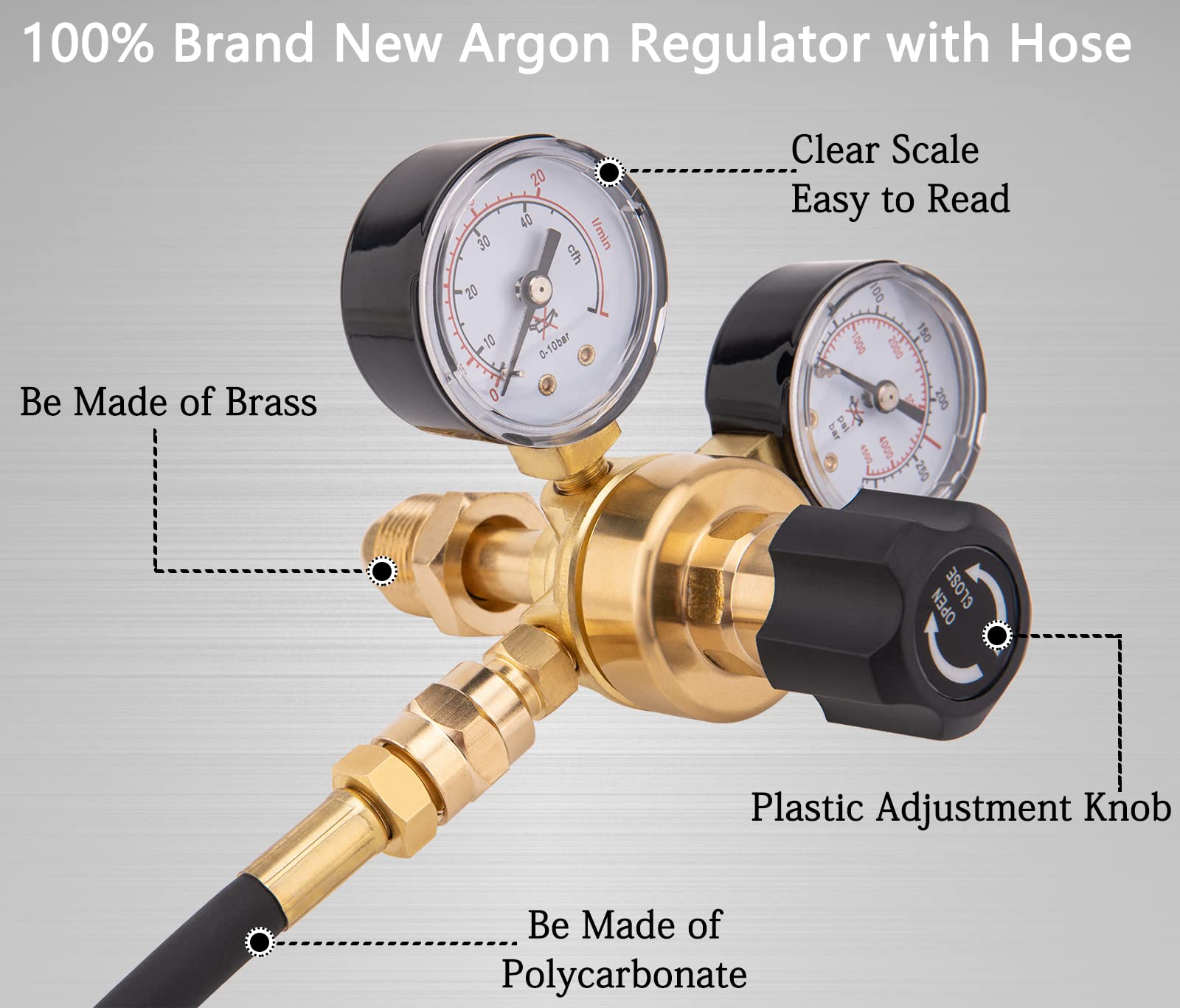 Mua CGA580 Argon CO2 Regulators, Argon Gauges Gas Welding Regulator ...