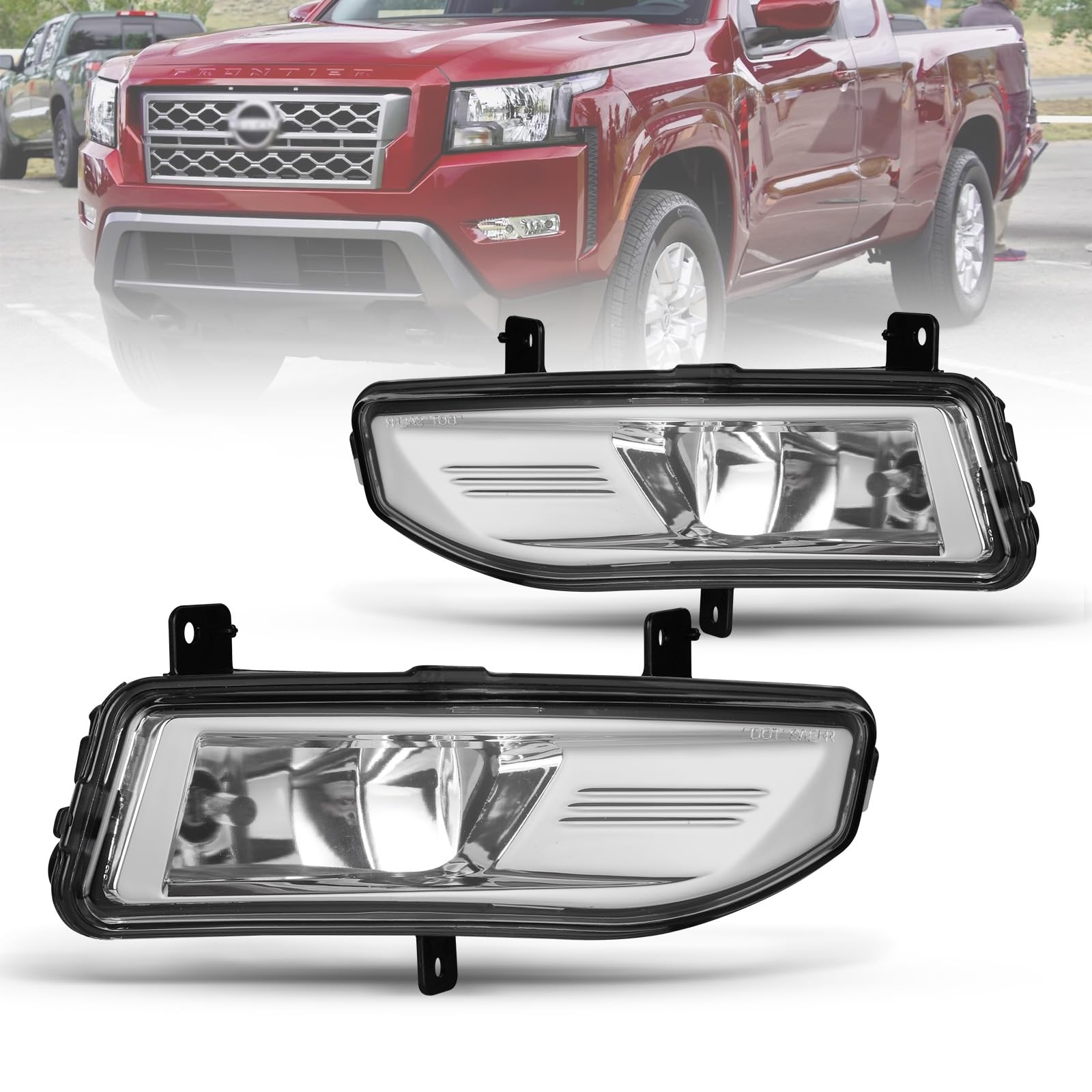 AUTOWIKI Fog Lights for 2022 2023 2024 Nissan Frontier OEM Front Fog ...