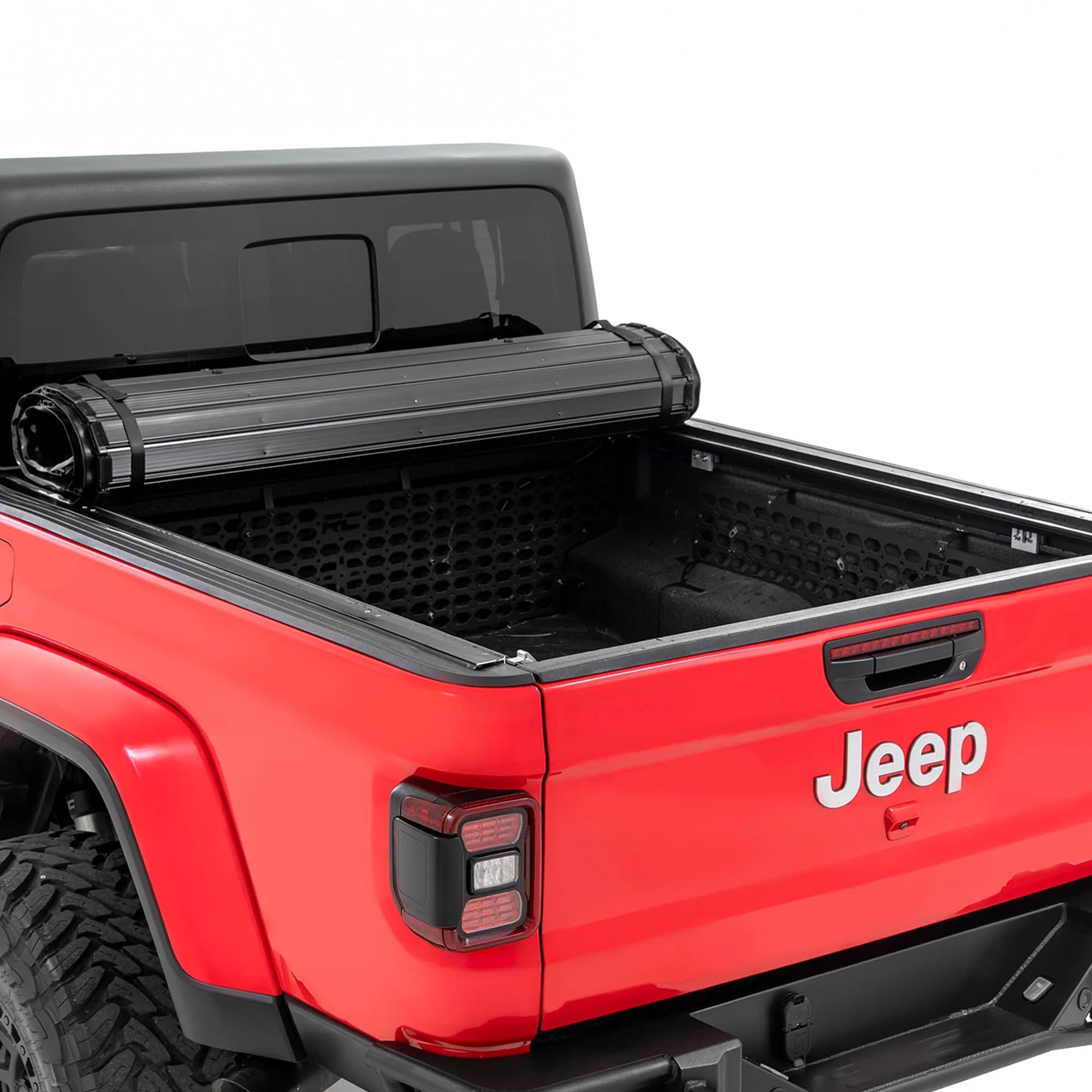 Rough Country Hard Roll-Up Tonneau Cover for Jeep Gladiator JT (2020 ...