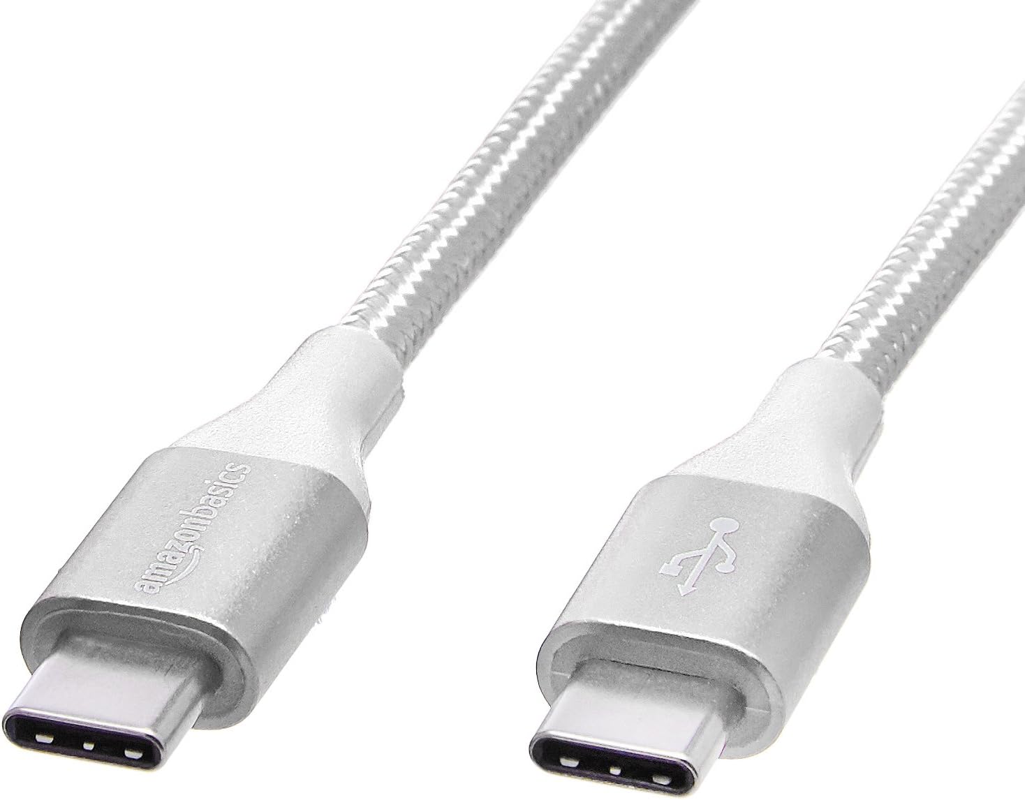 AmazonBasics - Cavo da USB C a USB di tipo C 2.0, in nylon a doppio ...