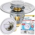 Amazon.com: Mer-Maid Drain Magic Extra-Rugged Universal Sink Stopper ...