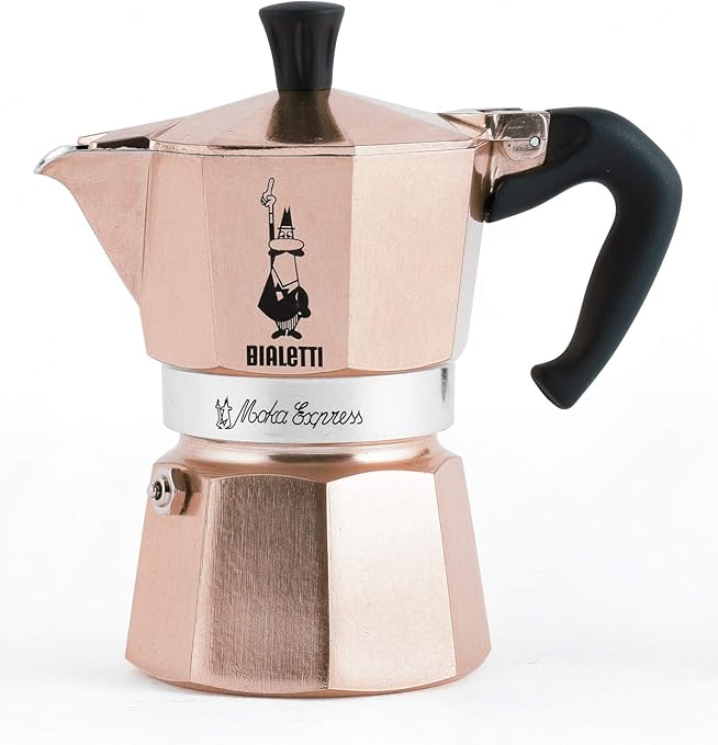 Amazon Bialetti Moka Express Coffee Maker Rose Gold 3 Cup amazon-bialetti-moka-express-coffee-maker-rose-gold-3-cup