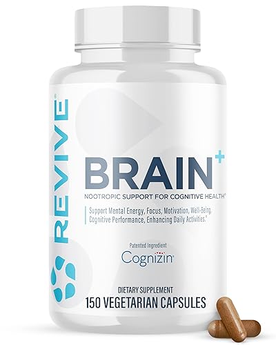 Revive MD Brain Supplements for Memory & Focus, Brain Plus - Stimulant ...