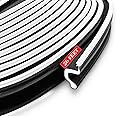 Extra Wide Weather Stripping Door Seal,Black Kerf Door Weatherstripping ...
