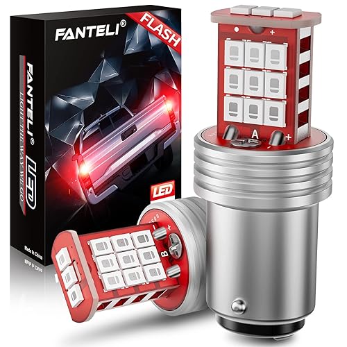 1157 LED Bulb Flashing Brake Lights, 300% Brighter 2057 2357 7528 ...