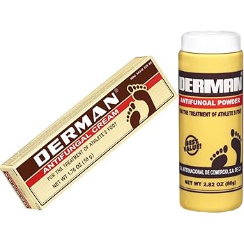 Amazon.com: 6pk - Derman - Antifungal Cream - .88oz: Health & Personal Care