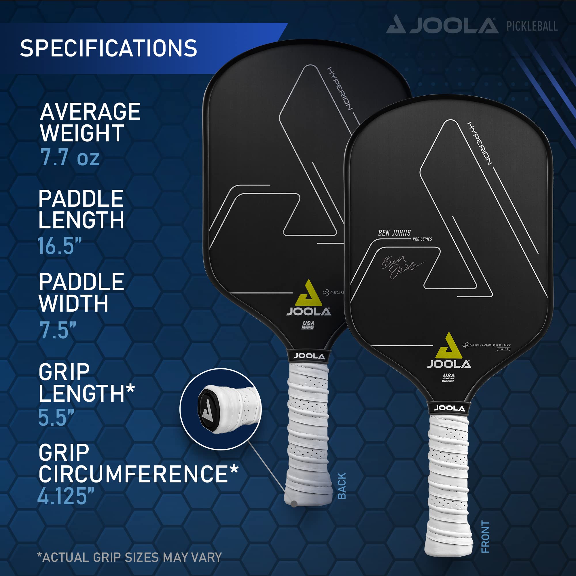 Mua JOOLA Ben Johns Hyperion CFS Swift Pickleball Paddle - USAPA ...