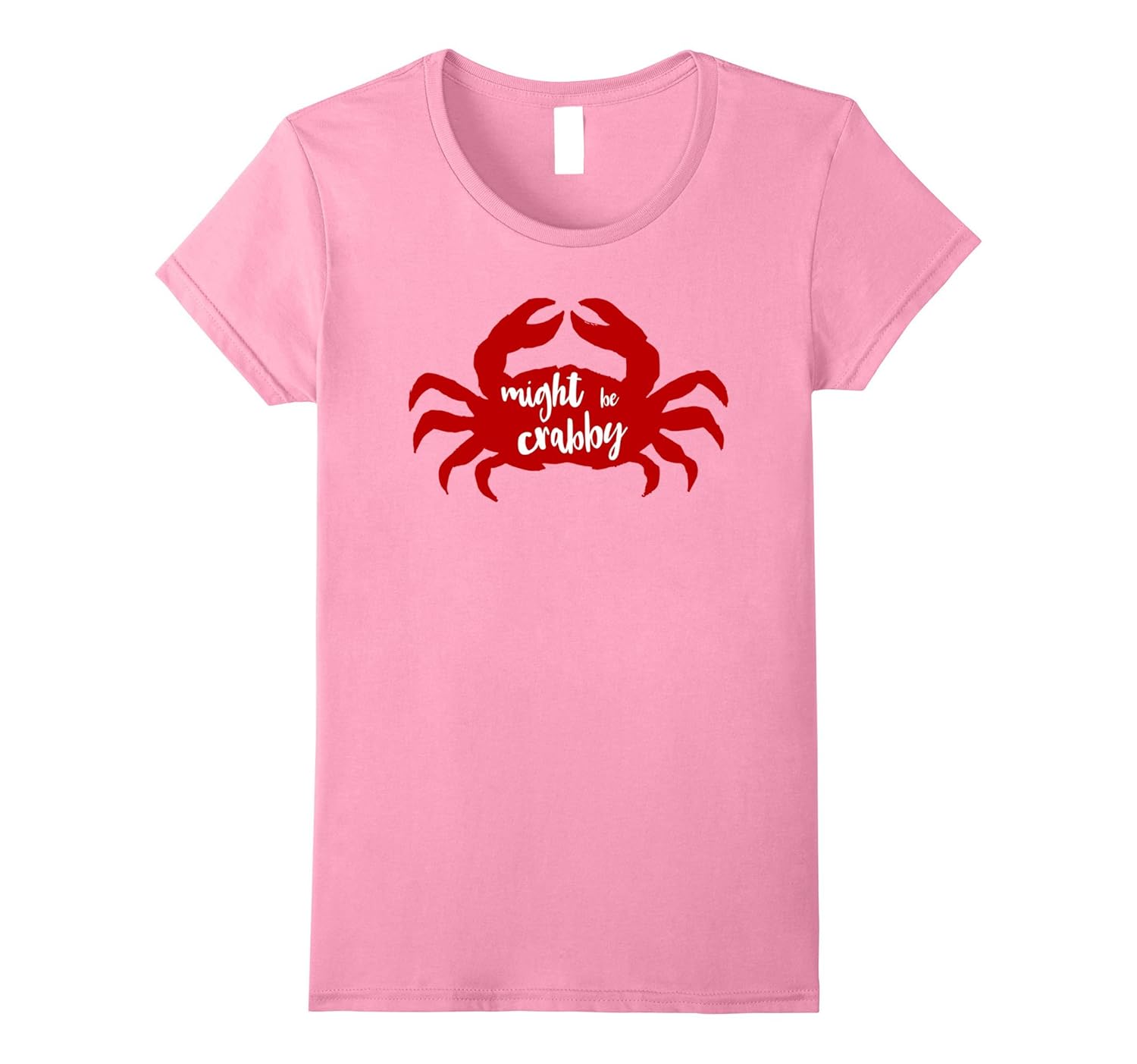 Funny Crab Quote Might Be Crabby Red Summer Beach T Shirt funny-crab-quote-might-be-crabby-red-summer-beach-t-shirt