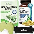 Amazon.com: Wellnee Knee Support Bundle: Knee Strap, Herbal Patches ...
