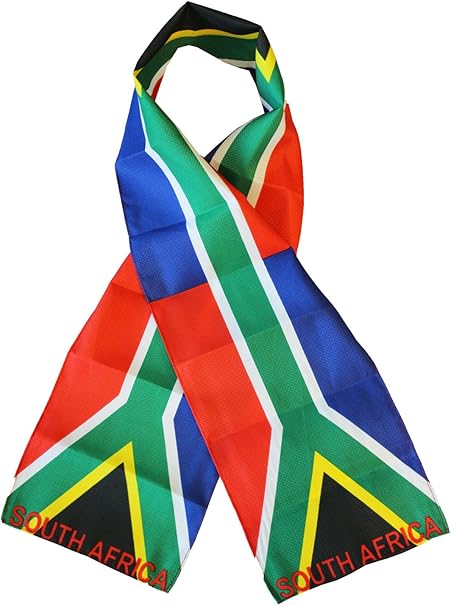 Amazon.com: South Africa - Lightweight Flag Scarf: Clothing