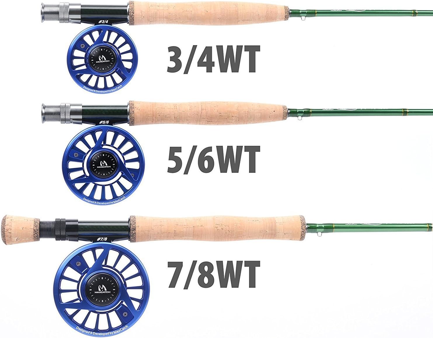 includes rod case Maxcatch Premier Fly Fishing Rod with Avid fly reel 3 ...