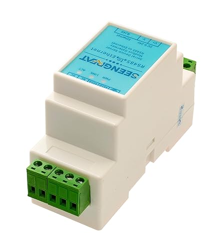 xicoolee RS485 to RJ45 Ethernet Module, Rail Guide RS485 Converter ...
