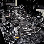 Amazon.com: Justice League Ultimate Batmobile RC Vehicle & Figure: Toys ...
