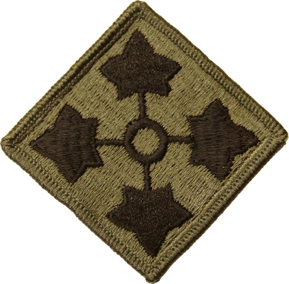Amazon.com: 4th Infantry Division Patch Subdued: Clothing