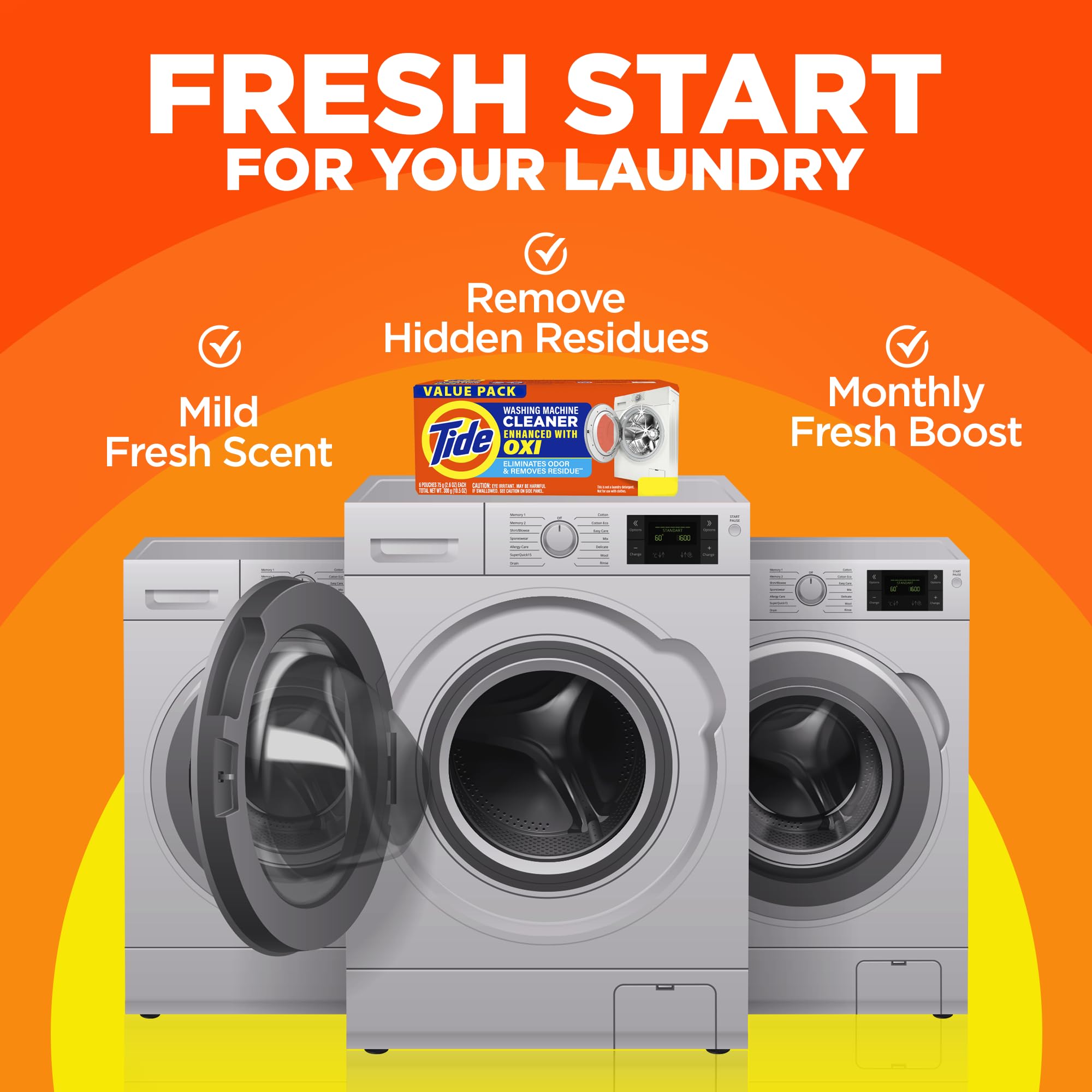 Mua Washing Machine Cleaner by Tide, Washer Machine Cleaner Tablets for ...