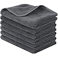 Amazon.com: SINLAND Microfiber Cleaning Cloth Ultra Absorbent Softer ...