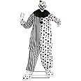 Amazon.com: Fun Costumes 6FT Animated Creepy Killer Circus Clown ...