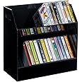 Amazon.com: MyGift 2 Tier Modern Premium Black Acrylic Compact ...