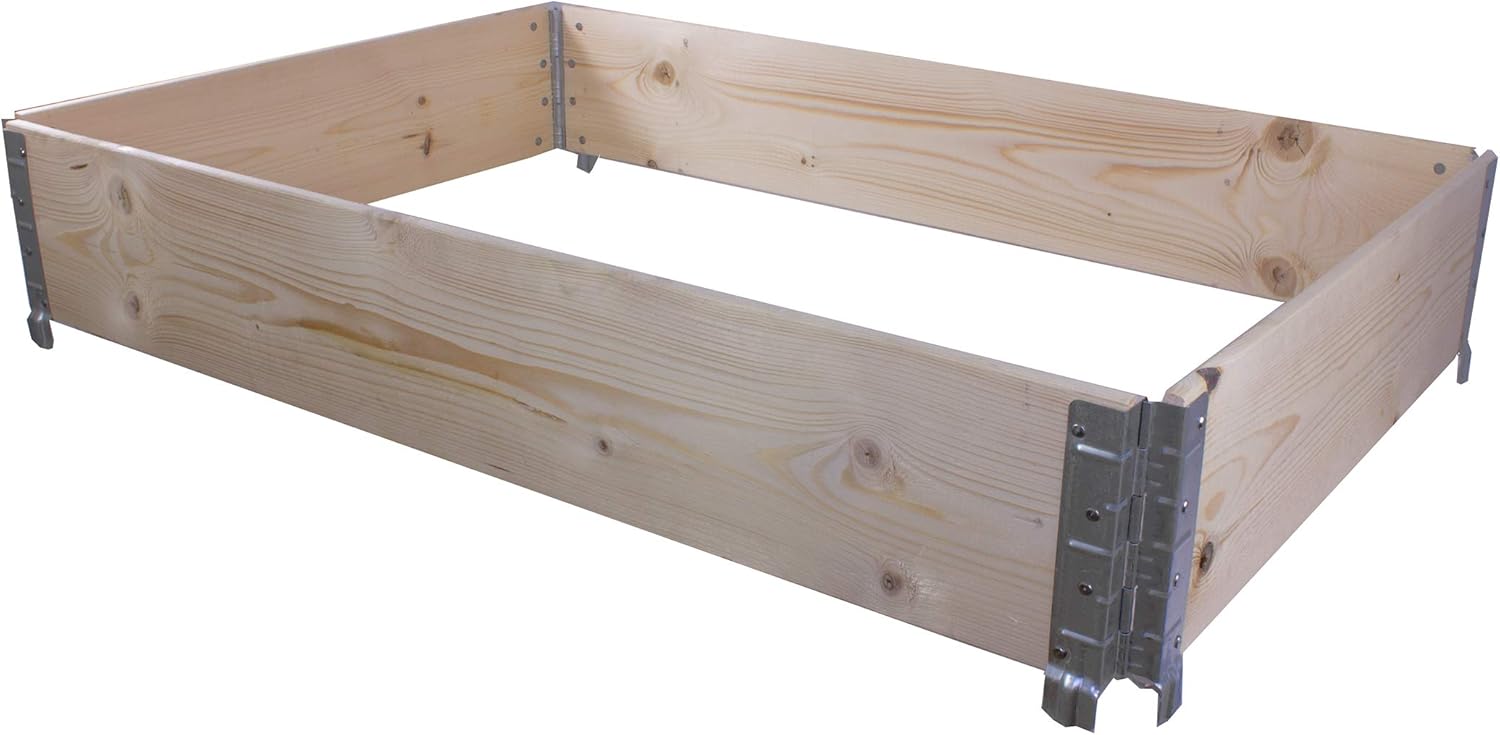 BigDean Pallet Frame Stacking Frame Euro Pallet LxWxH: Amazon.co.uk ...