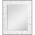 Amazon.com: MCS 16x20 Inch Chevron, 22x26 Overall Size, Marble Mirror ...