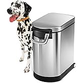 Amazon.com: simplehuman 30 Liter, 32 lb / 14.5 kg Large Pet Food ...