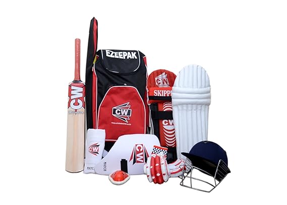 Buy CW Small Boys Cricket Kit with Complete Accessories with Helmet ...